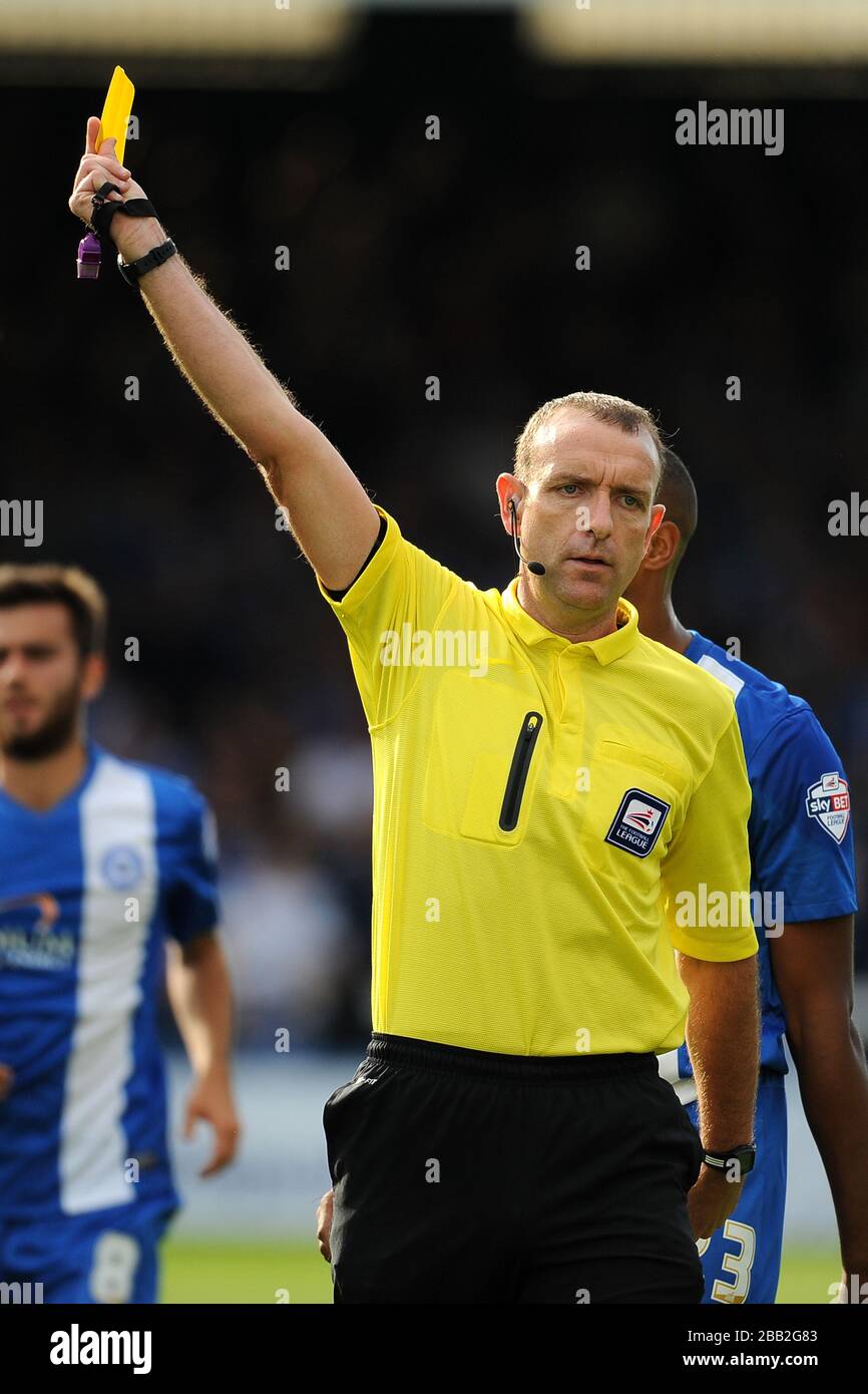 Referee carl boyeson hi-res stock photography and images - Alamy