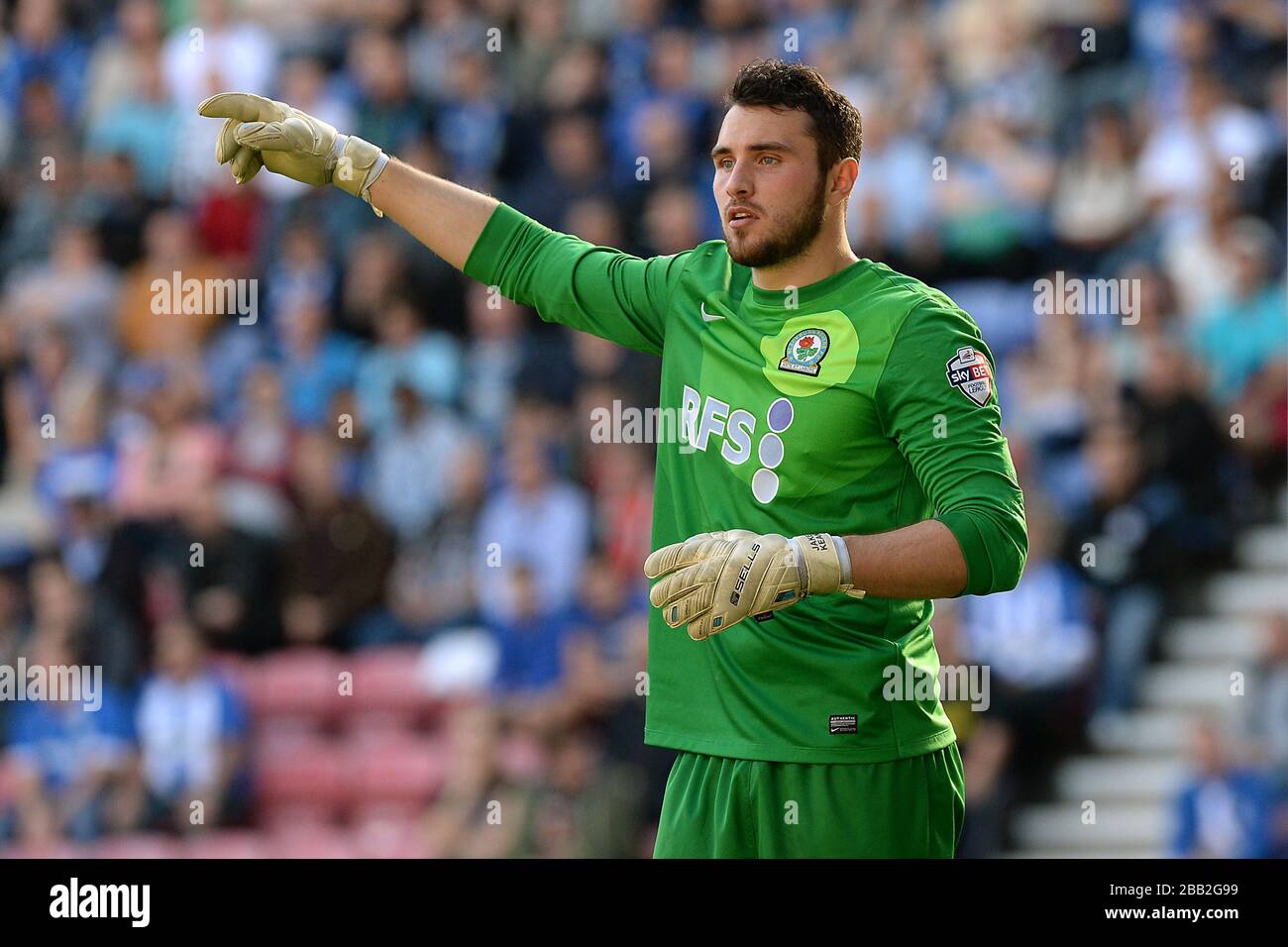 Goalkeeper Jake Kean, Blackburn Rovers Stock Photo - Alamy