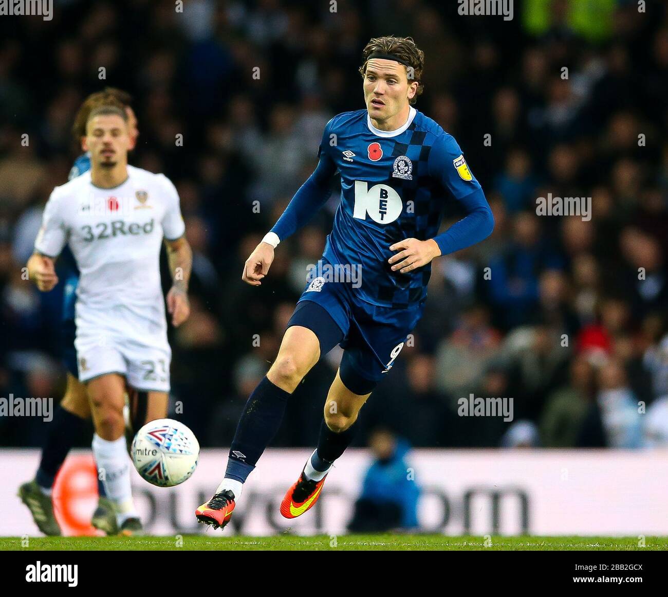 Blackburn Rovers' Sam Gallagher during the Sky Bet Championship match ...