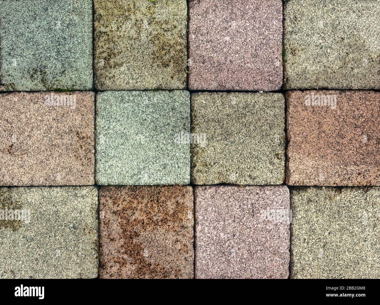 Stone block seamless tile floor texture. closeup Stock Photo - Alamy