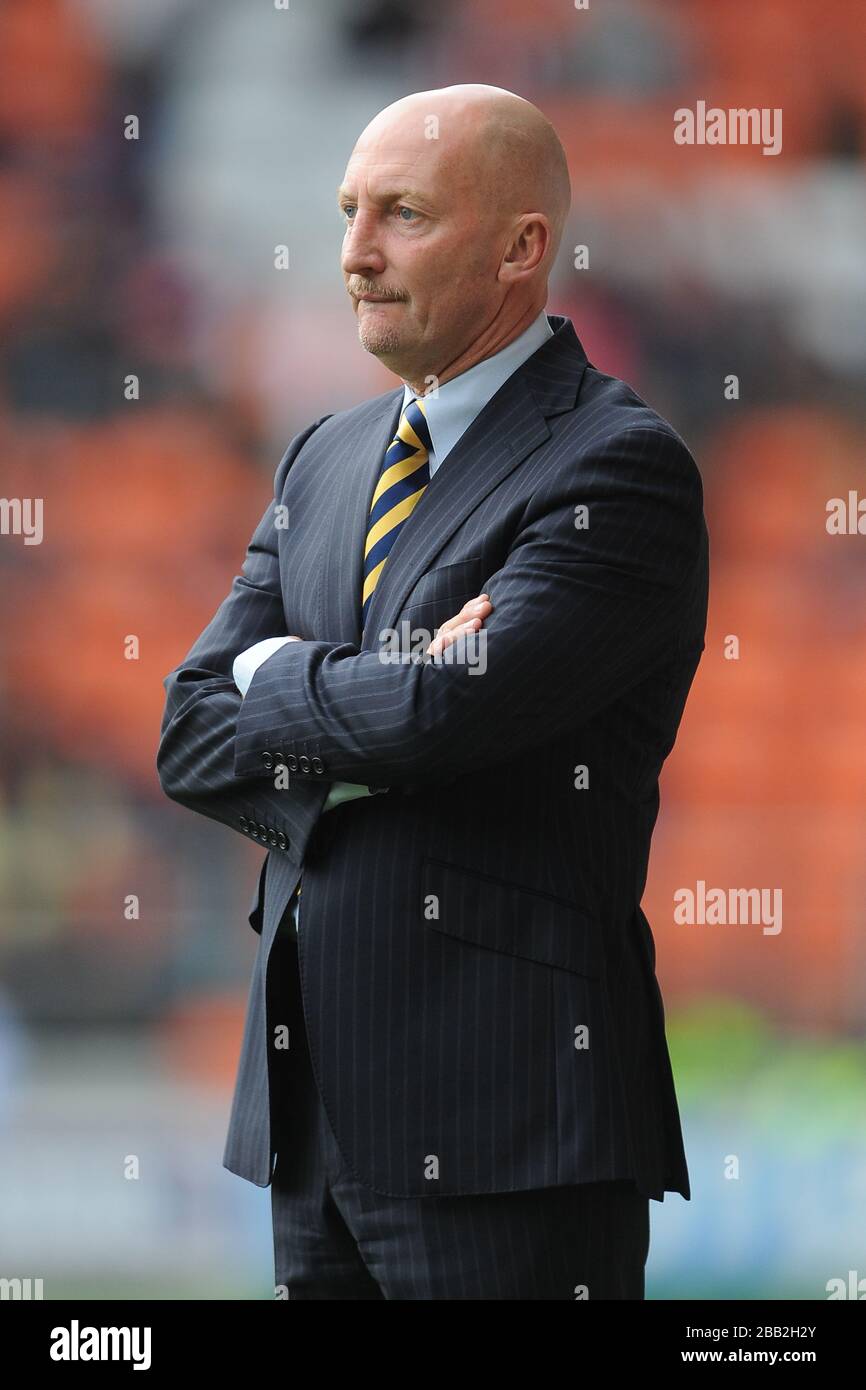 Ian Holloway, Blackpool manager Stock Photo - Alamy