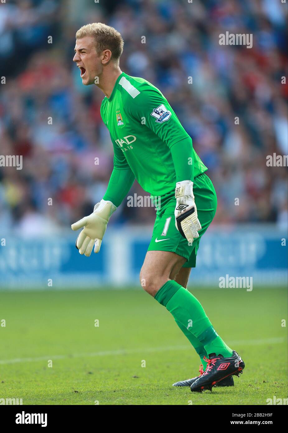 Joe Hart, Manchester City goalkeeper Stock Photo - Alamy