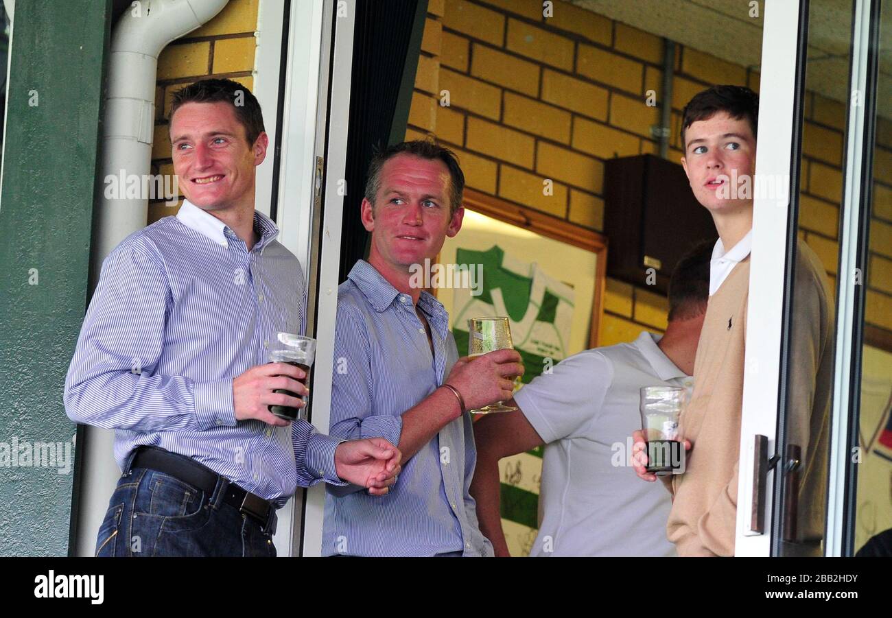 Joe tizzard brendan powell jnr the yeovil town birmingham game hi-res ...