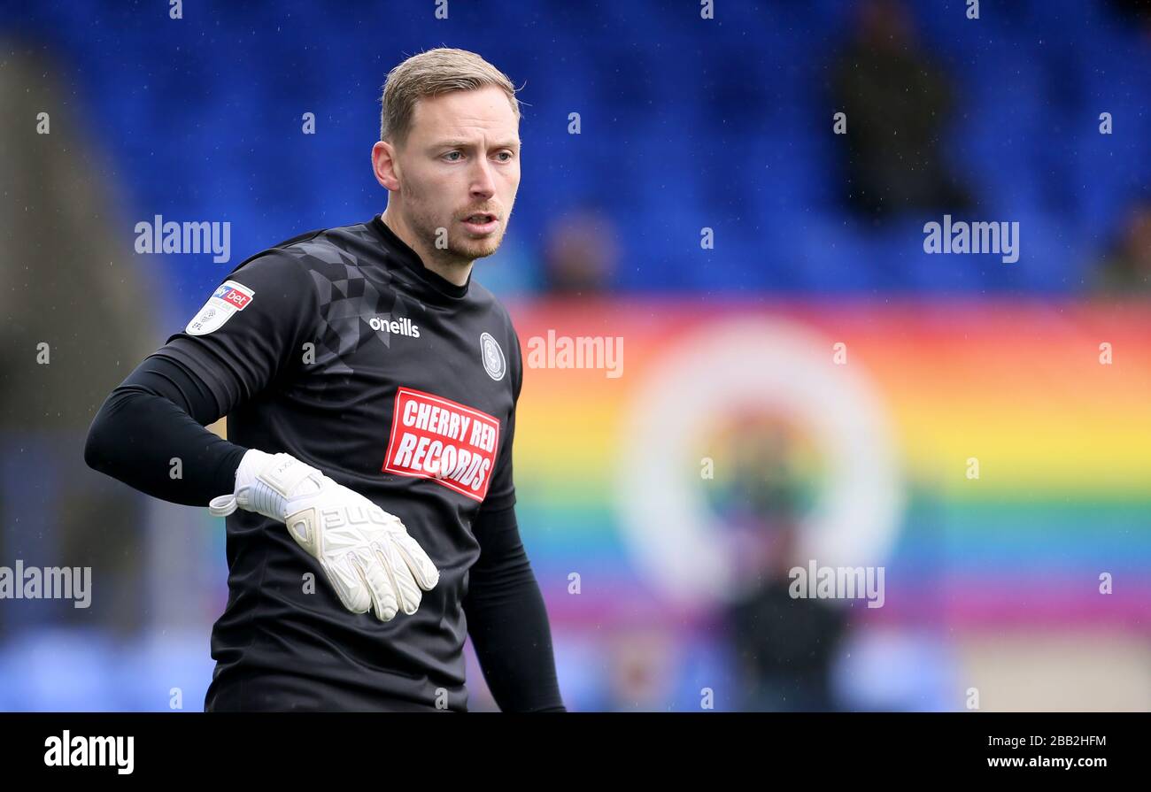 Goalkeeper ryan allsop hi-res stock photography and images - Alamy