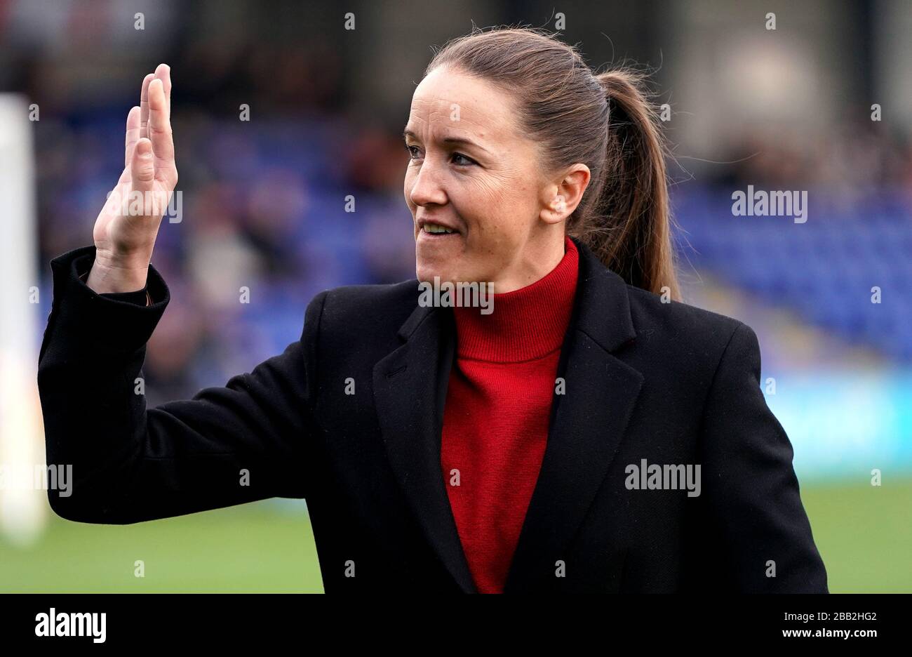 Manchester United manager Casey Stoney Stock Photo - Alamy
