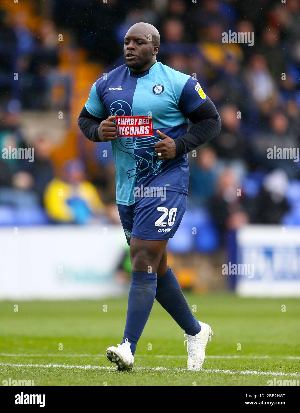 Wycombe Wanderers' Adebayo Akinfenwa Stock Photo - Alamy
