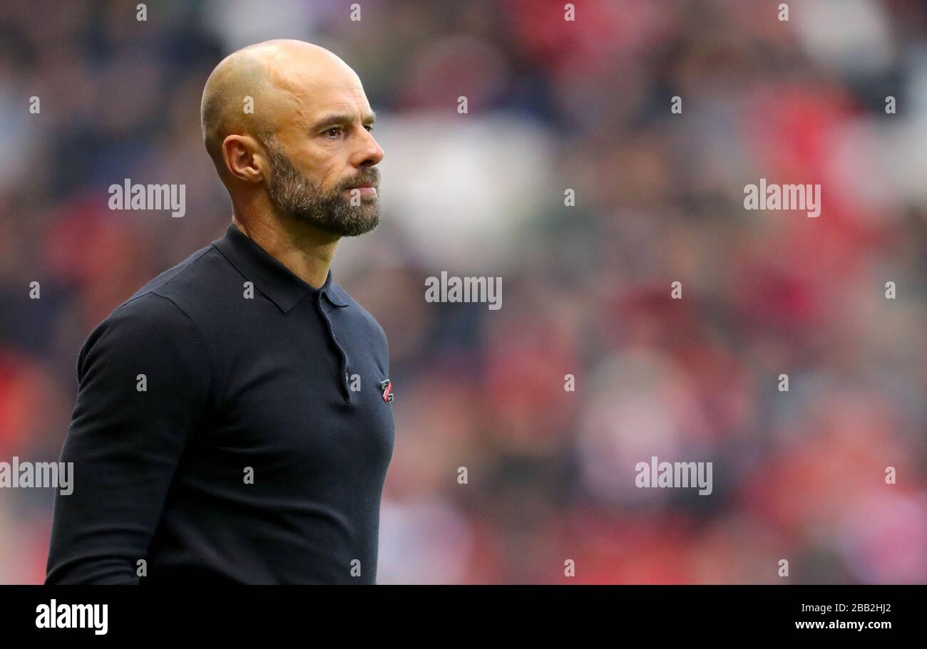 Rotherham United manager Paul Warne Stock Photo - Alamy