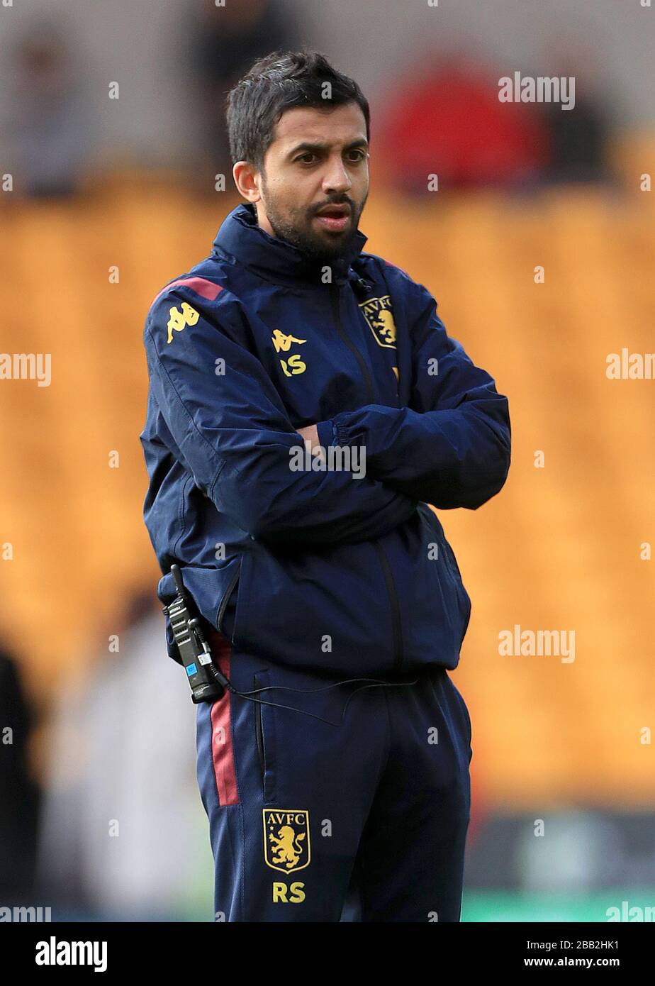 Aston Villa head of sports medicine and science Ricky Shamji Stock ...