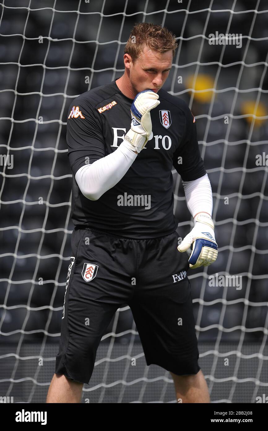 David Stockdale, Fulham goalkeeper Stock Photo - Alamy