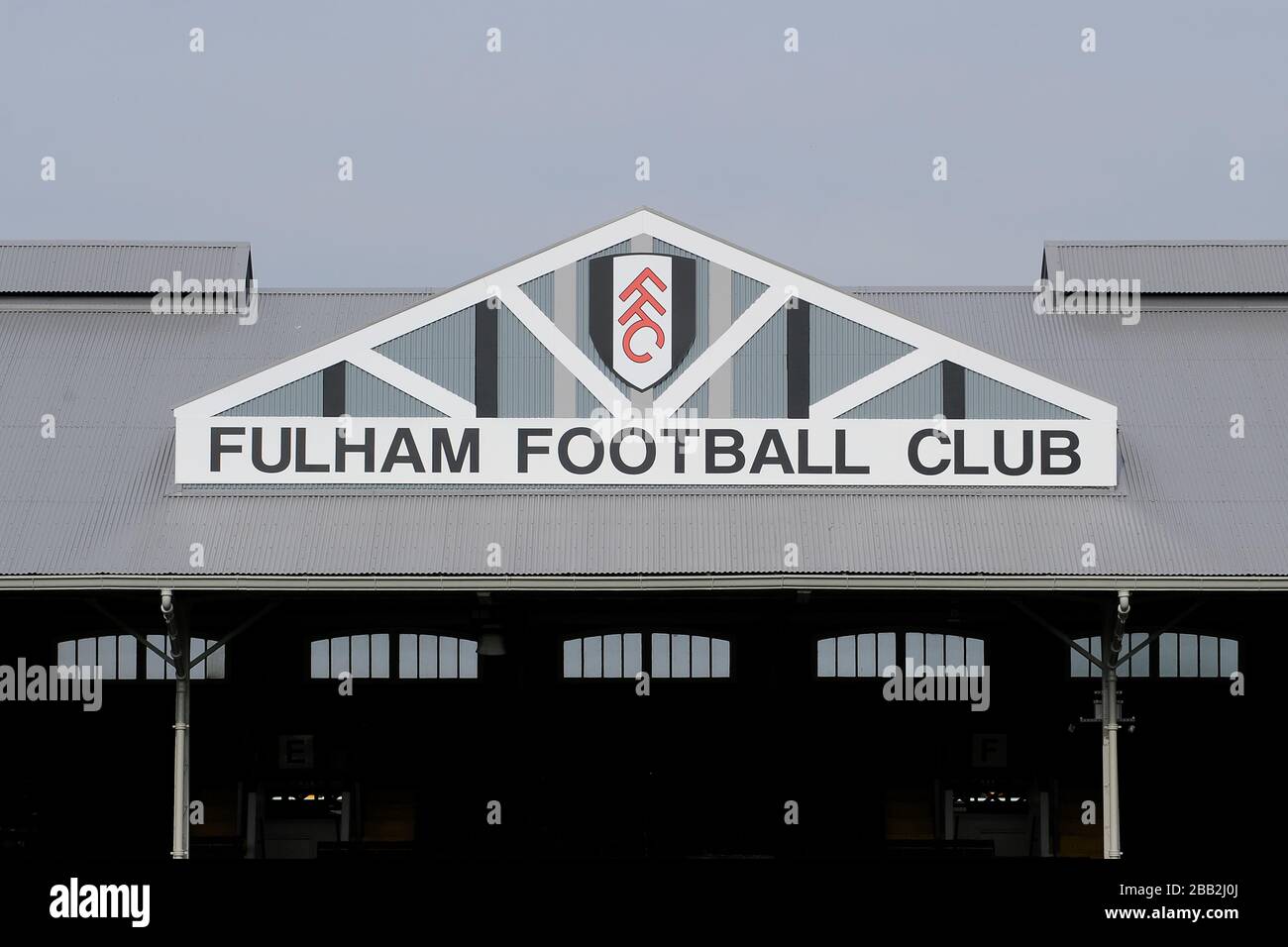 General view of Craven Cottage, home of Fulham Stock Photo - Alamy