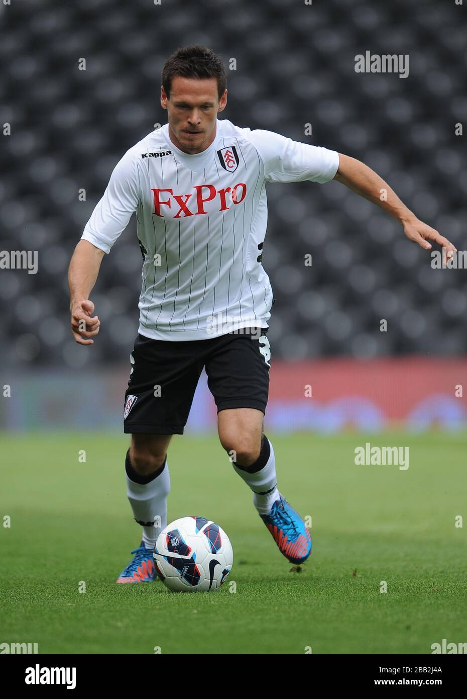 Sascha Riether, Fulham Stock Photo - Alamy