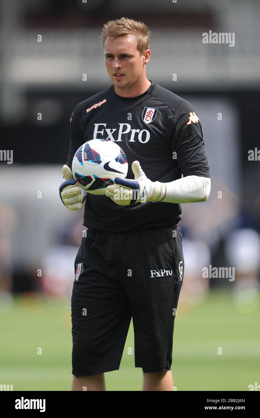 David Stockdale, Fulham goalkeeper Stock Photo - Alamy