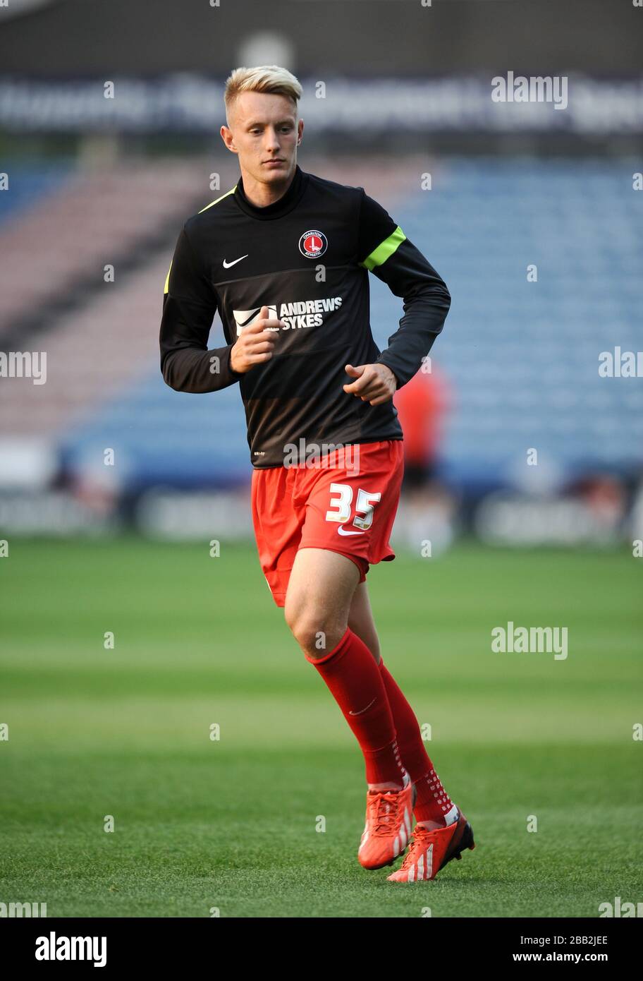 Charlton Athletic's Joe Piggott during training Stock Photo - Alamy