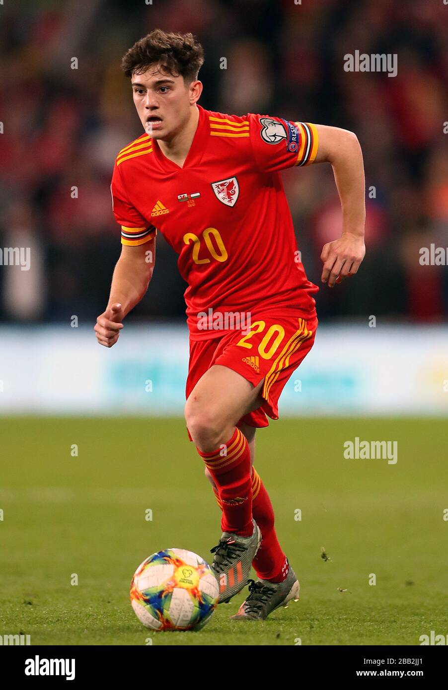 Wales' Daniel James Stock Photo - Alamy