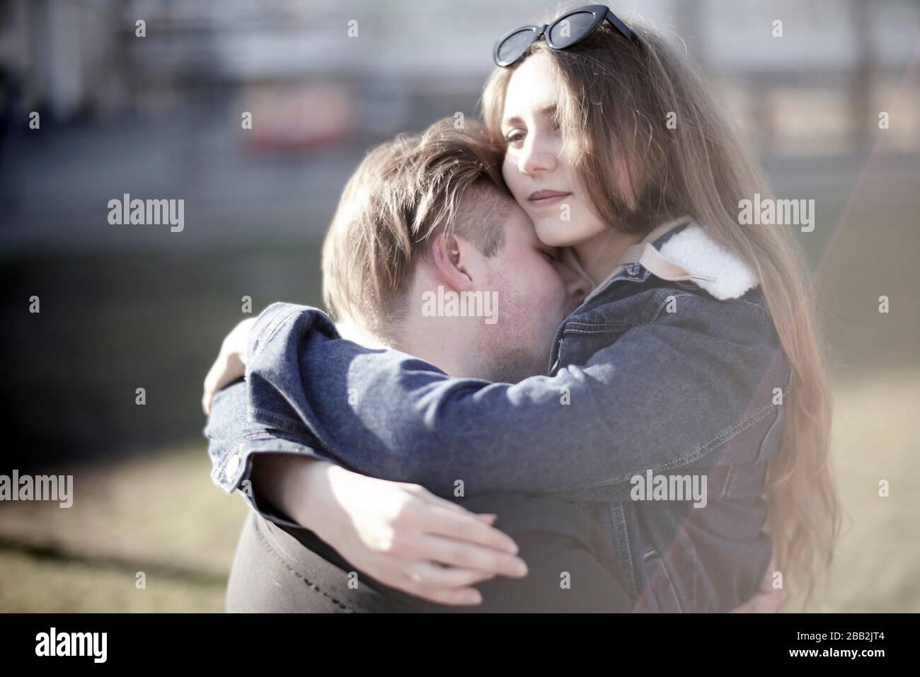 Couple supporting each other hi-res stock photography and images - Alamy