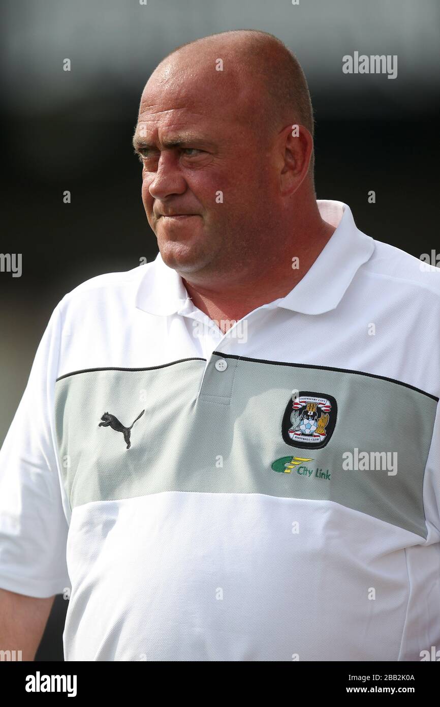 Andy Thorn, Coventry City manager Stock Photo - Alamy