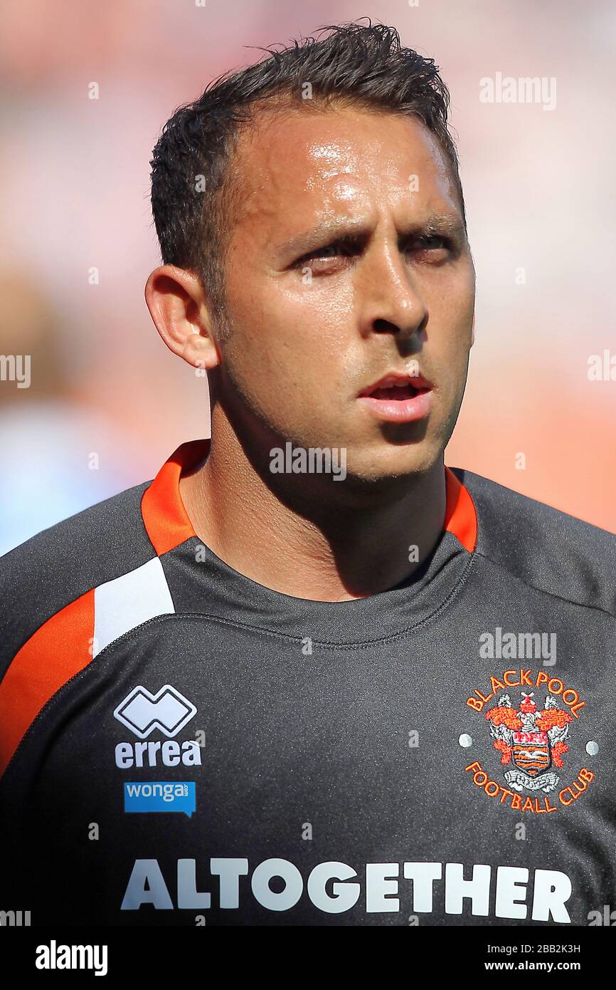 Michael Chopra, Blackpool Stock Photo - Alamy