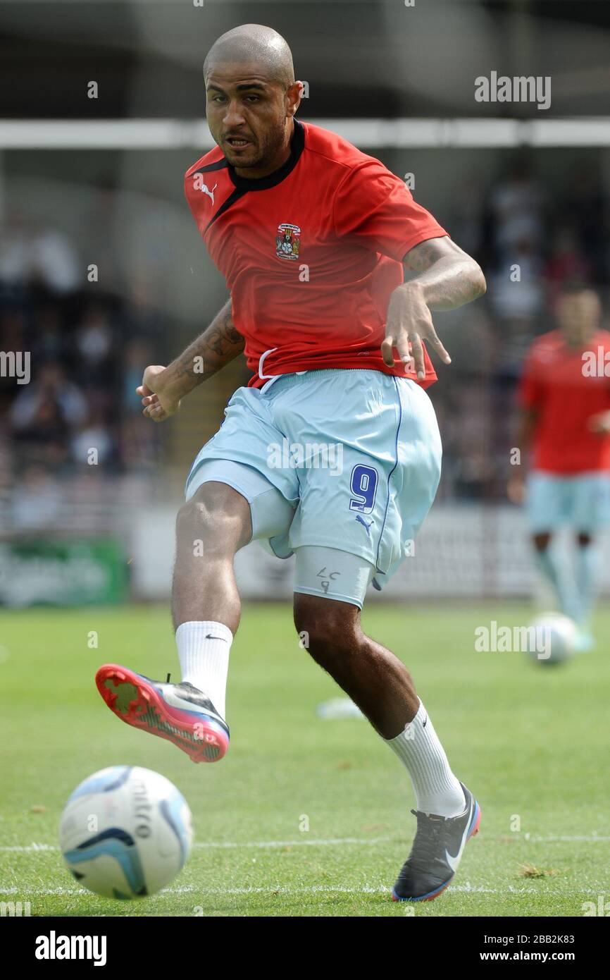 Leon Clarke, Coventry City Stock Photo - Alamy