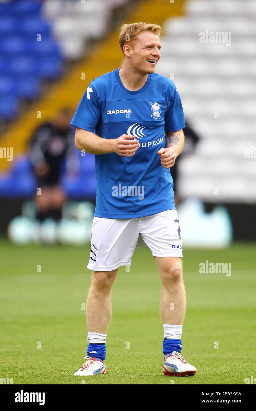 Chris Burke, Birmingham City Stock Photo - Alamy