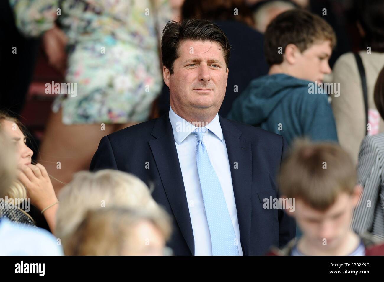 Coventry City chief executive Tim Fisher in the stands Stock Photo - Alamy