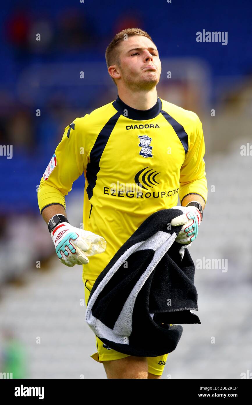 Jack Butland, Birmingham City goalkeeper Stock Photo - Alamy