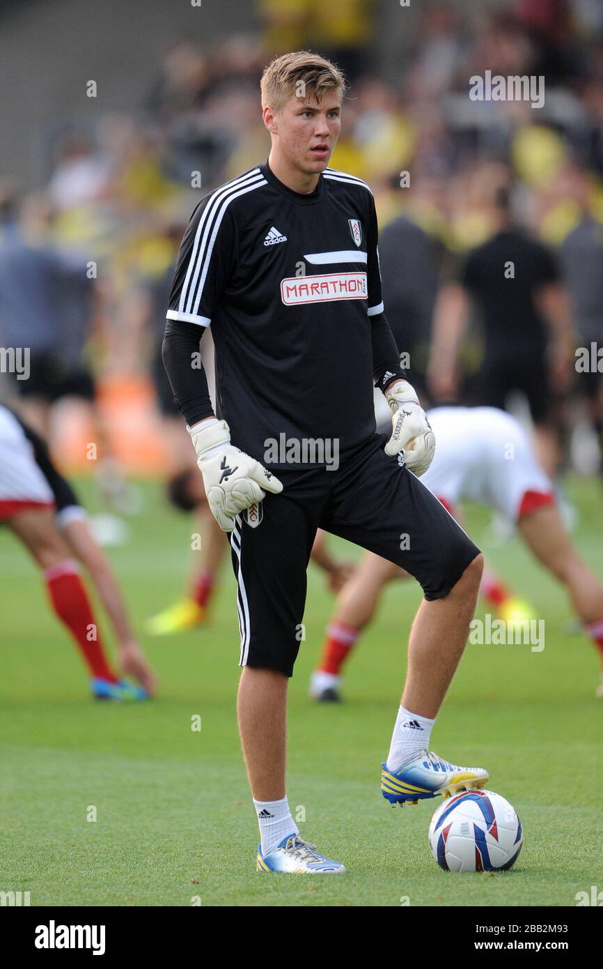 Jesse Joronen, Fulham goalkeeper Stock Photo - Alamy