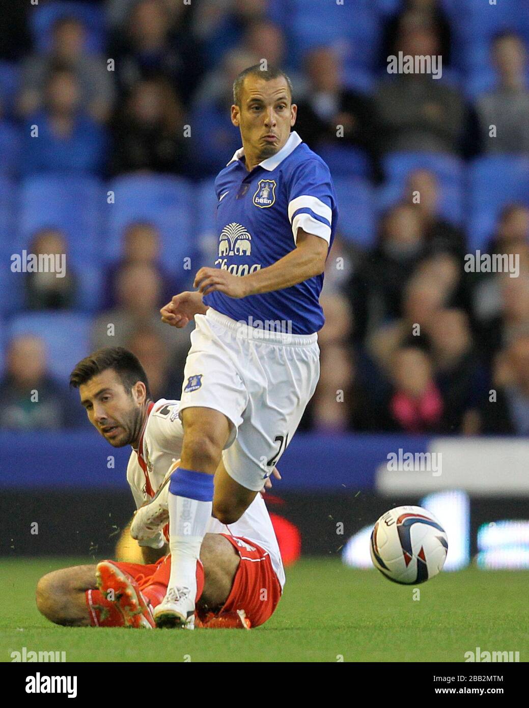 Leon Osman, Everton Stock Photo - Alamy