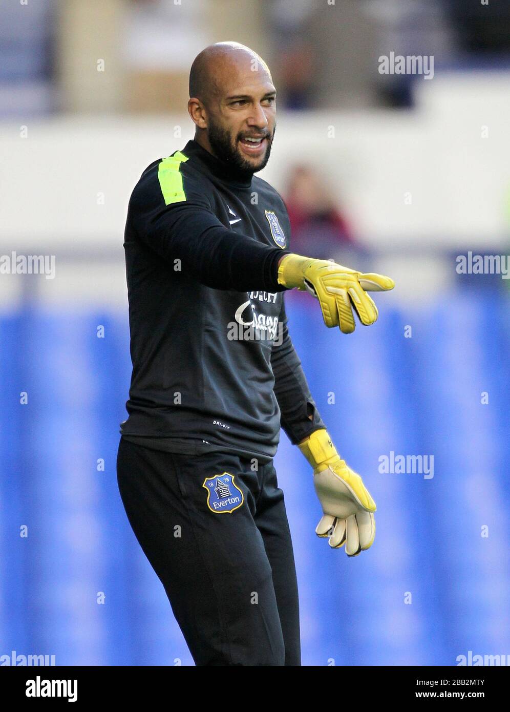 Tim Howard, Everton Stock Photo - Alamy