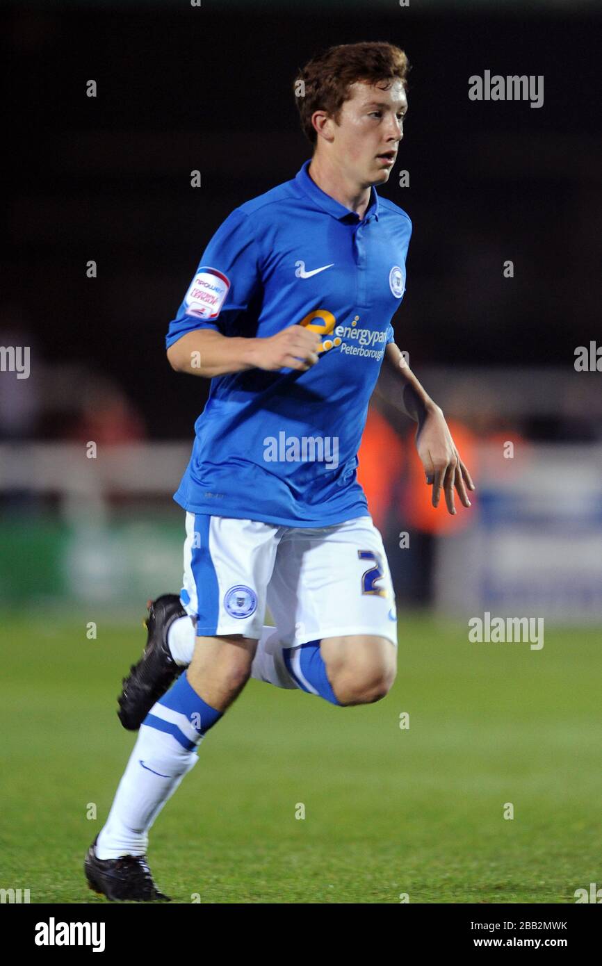 Dan Lawlor, Peterborough United Stock Photo - Alamy