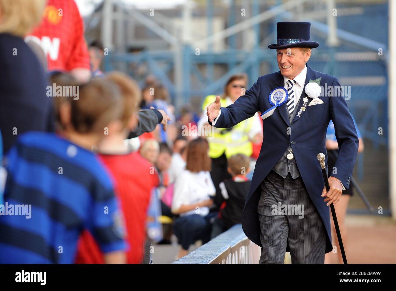 Mr Posh, Peterborough United Mascot Stock Photo - Alamy