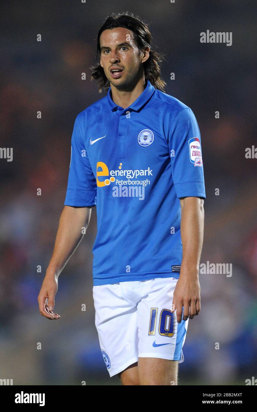 George Boyd, Peterborough United Stock Photo - Alamy