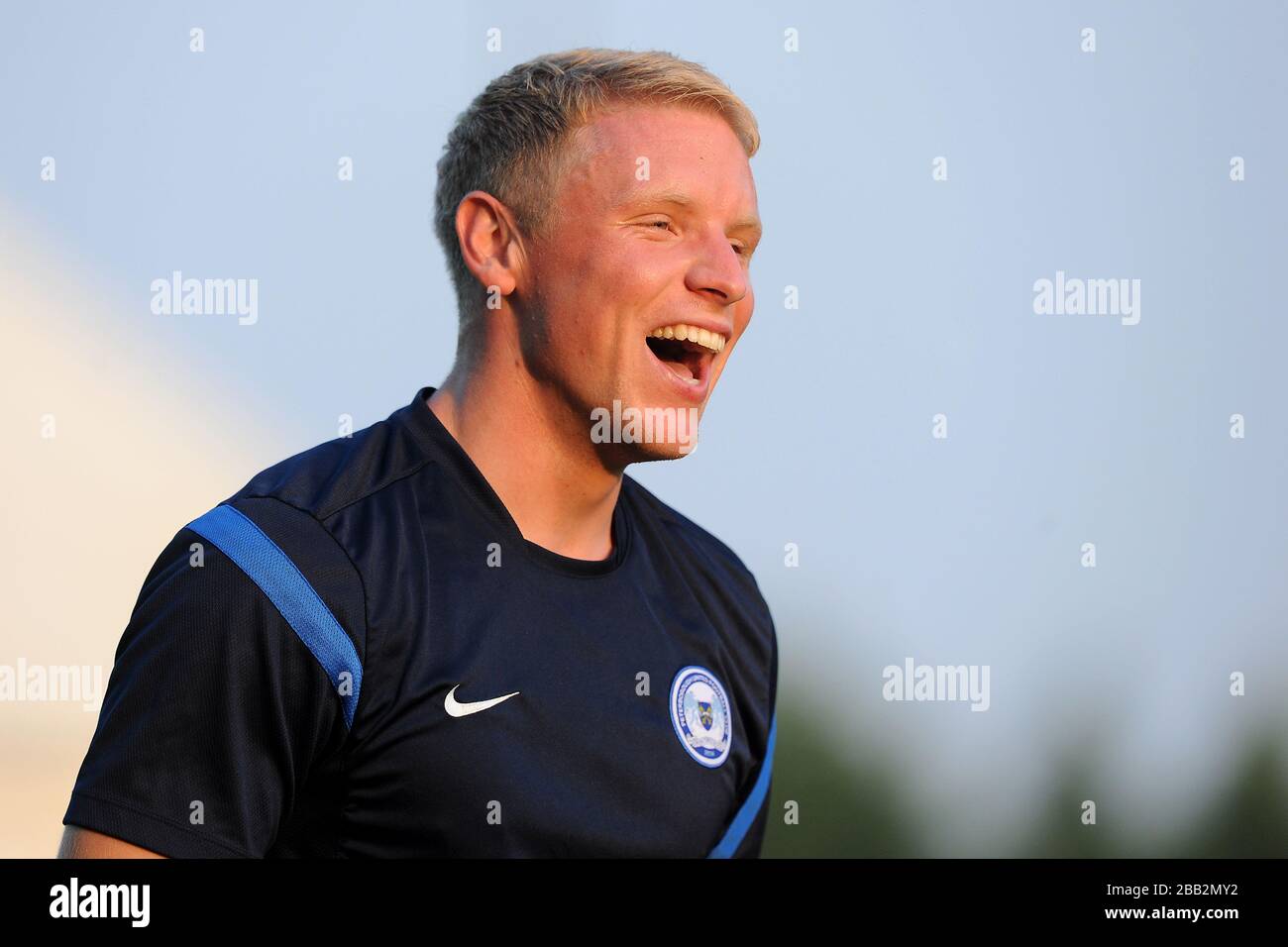 Craig Alcock, Peterborough United Stock Photo - Alamy