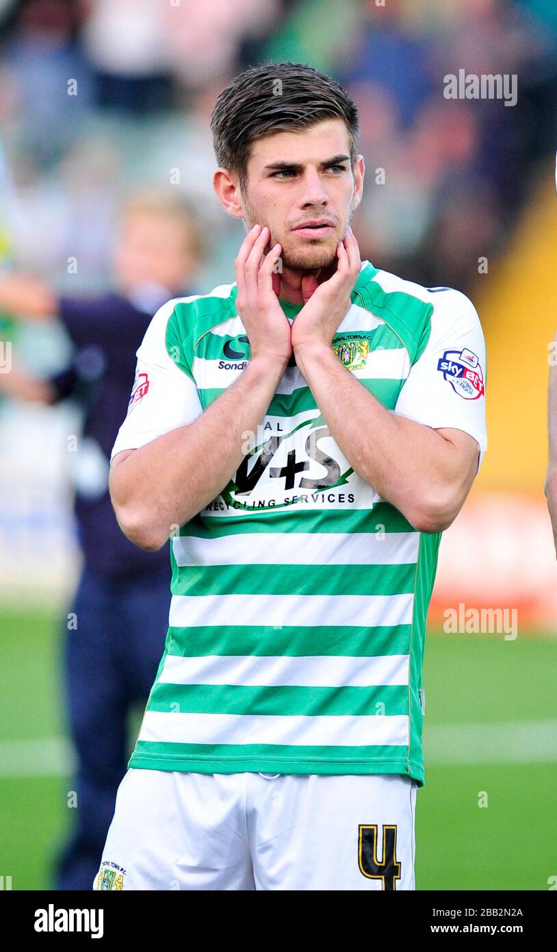 Joe Edwards, Yeovil Town Stock Photo - Alamy