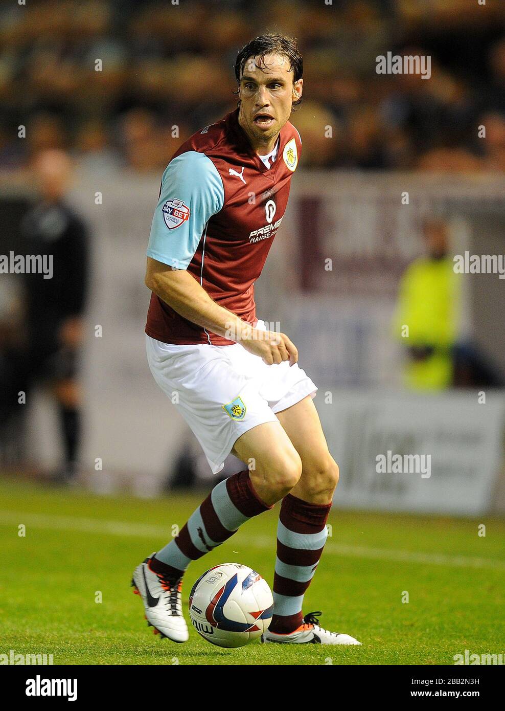 Burnley's Michael Duff in action Stock Photo - Alamy