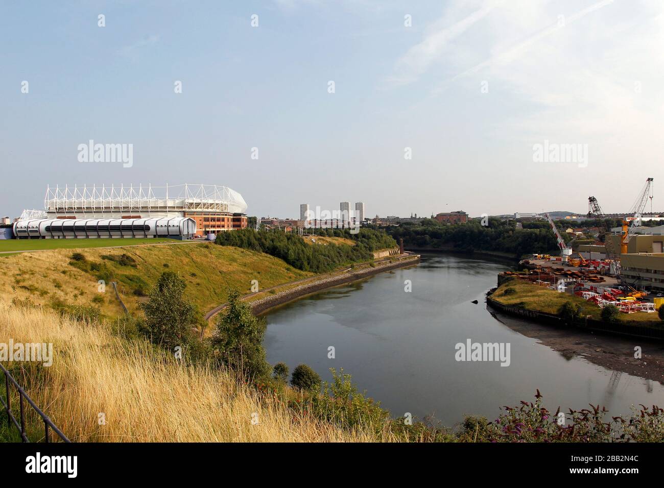 General view outside the stadium of light hi-res stock photography and ...