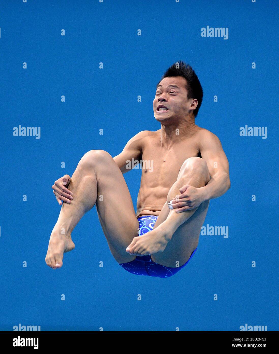 China's He Chong during the Men's 3m Springboard Final Stock Photo - Alamy