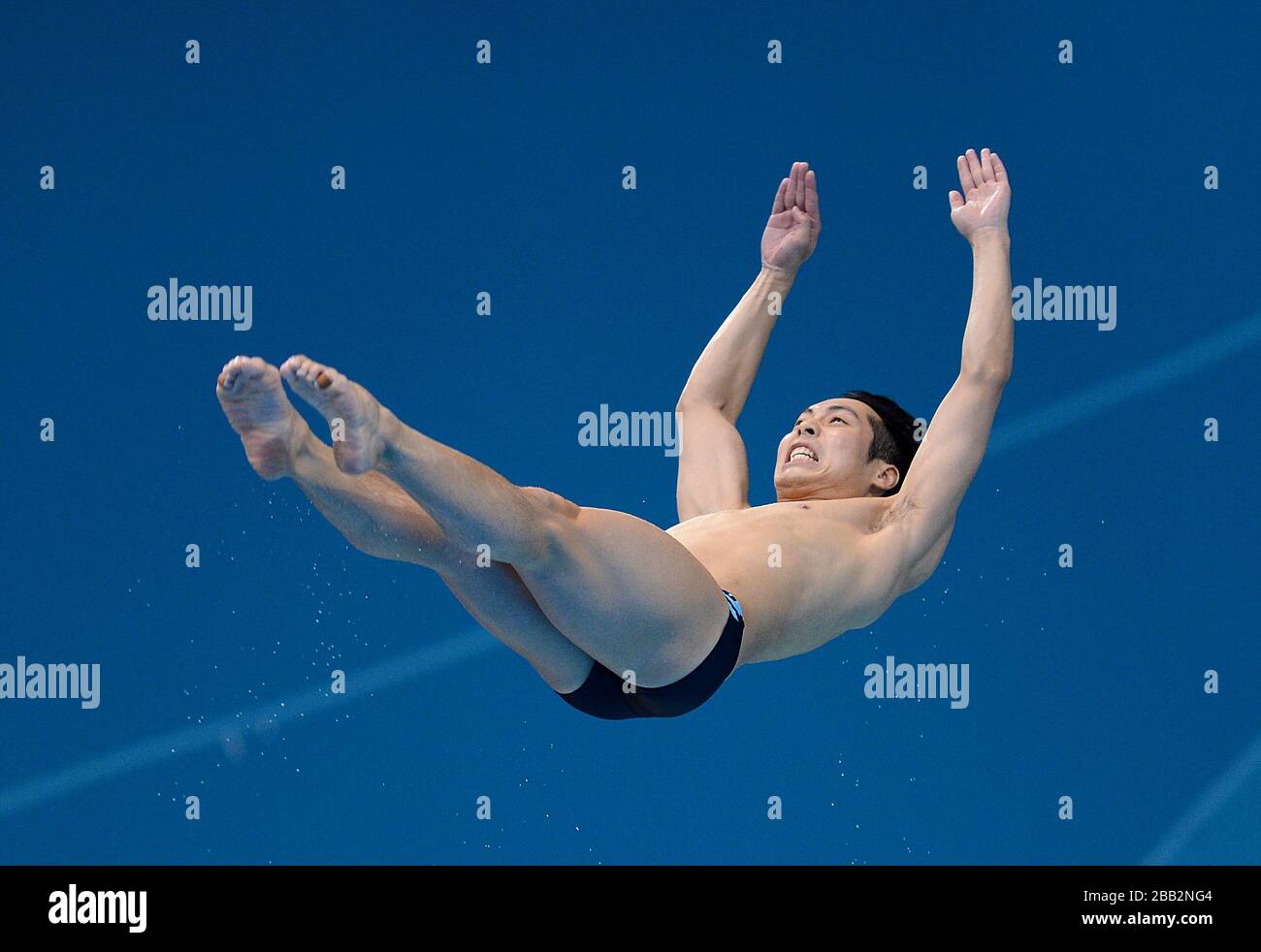 Malaysia's Yeoh Ken Nee during the Men's 3m Springboard Final Stock ...