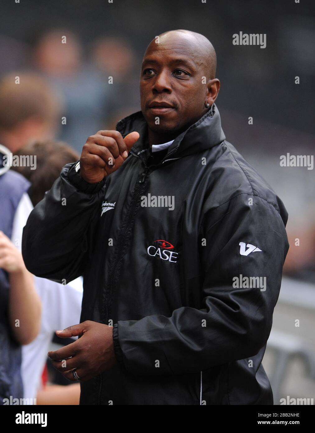 Milton Keynes Dons' First team Coach Ian Wright Stock Photo - Alamy