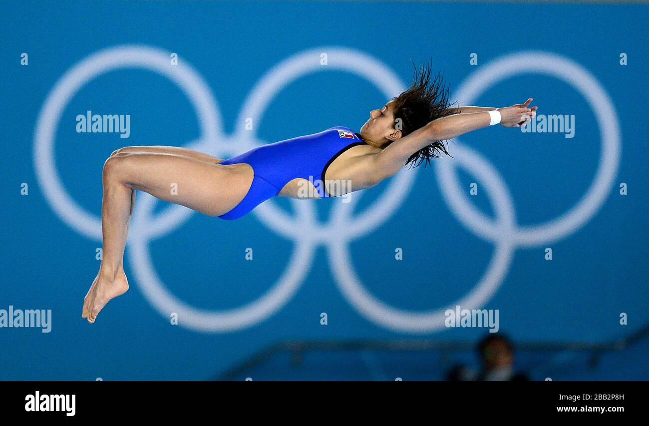 Mexico's Carolina Mendoza Hernandez during the Women's 10m Platform ...