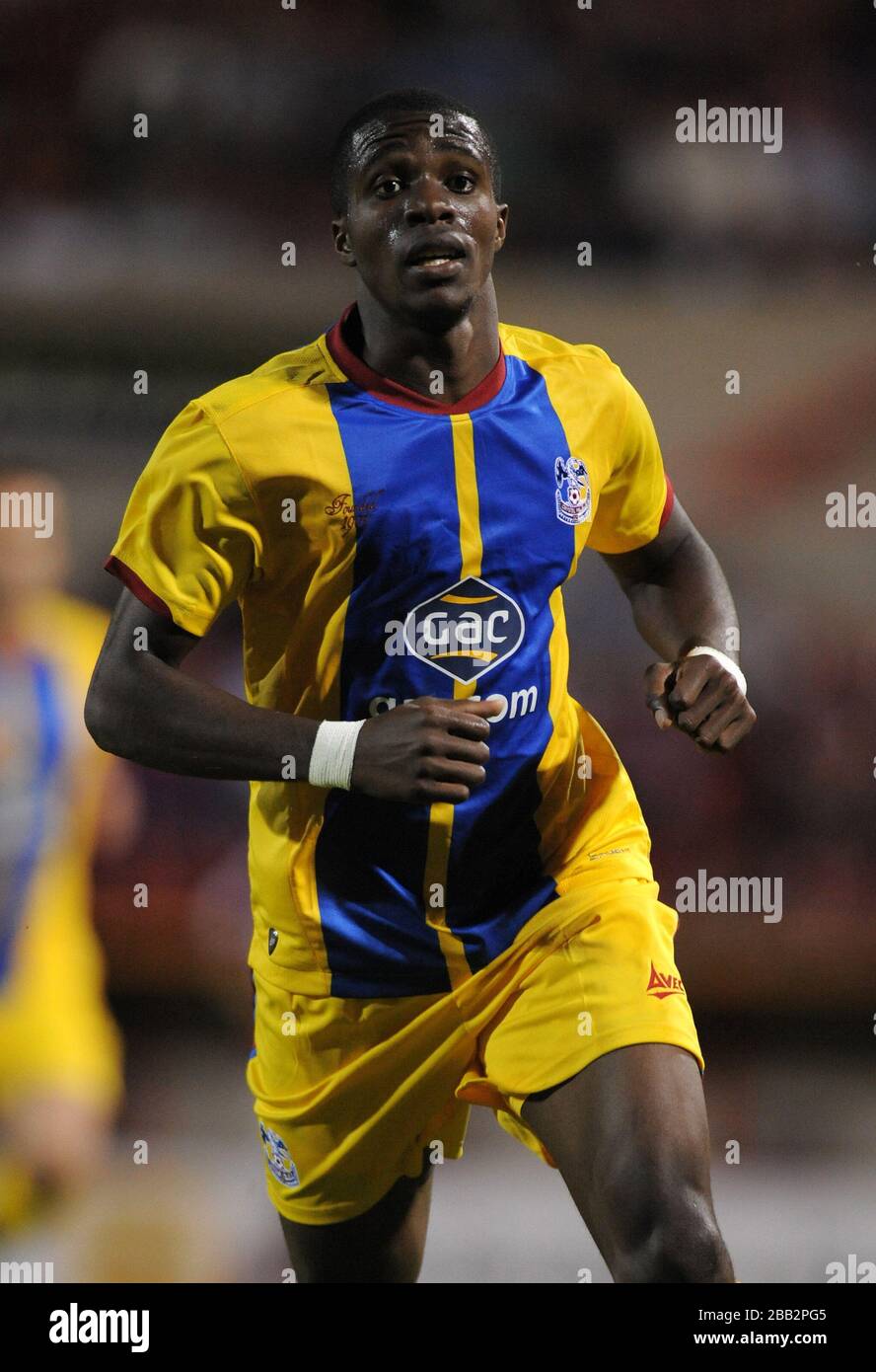 Wilfried Zaha, Crystal Palace Stock Photo - Alamy