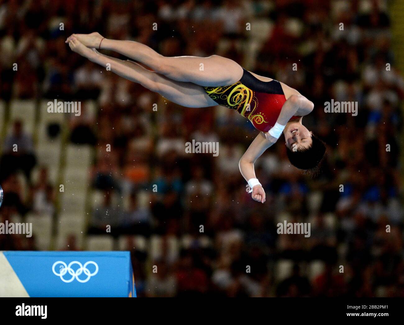 China's Chen Ruolin in action during the Women's 10m Platform Semi ...