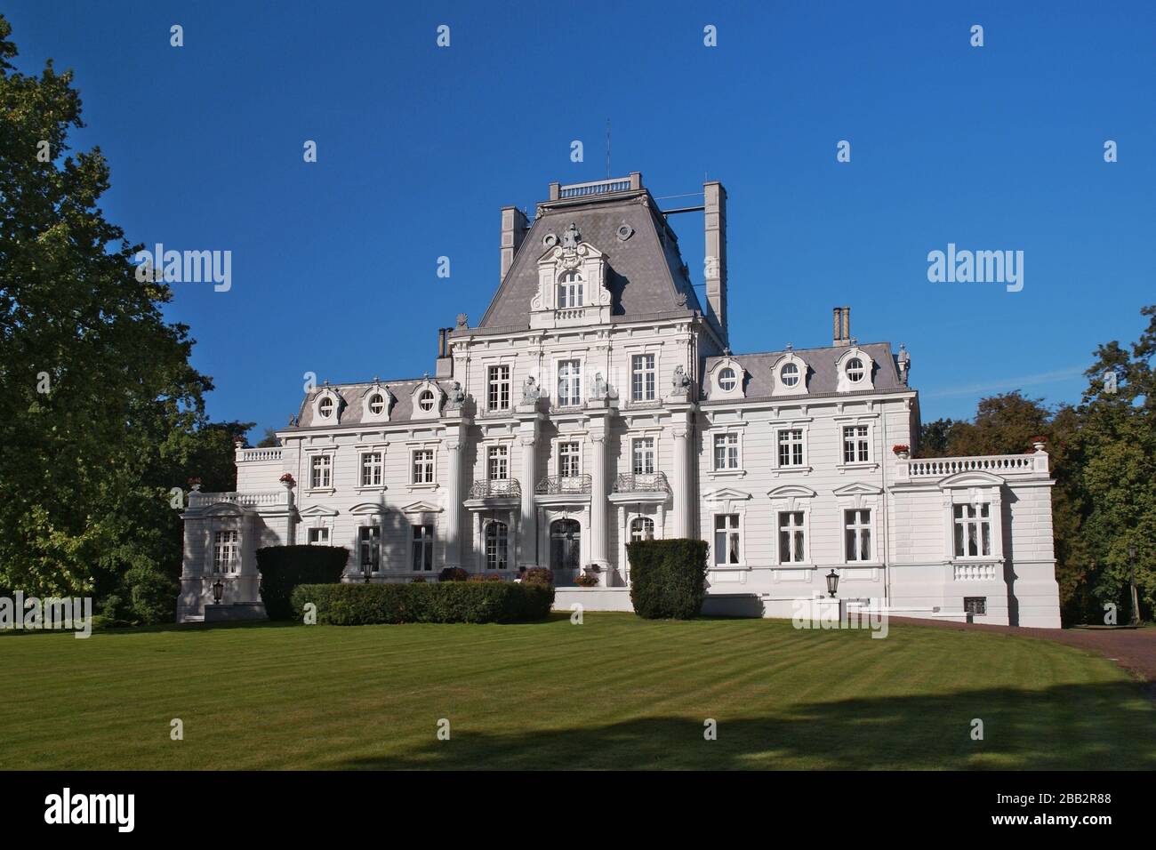 Neo-renaissance Palace in Zakrzewo, Greater Poland Voivodeship, Poland ...