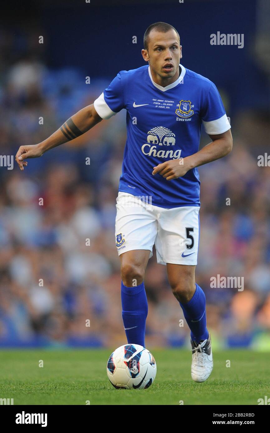 Johnny Heitinga, Everton Stock Photo - Alamy