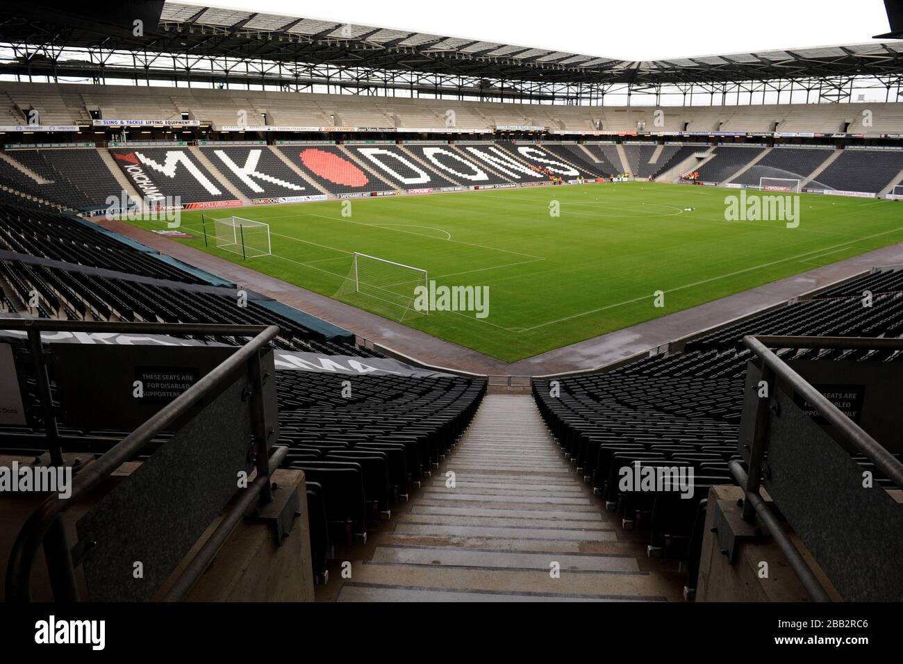 General view of the stadium:mk Stock Photo - Alamy
