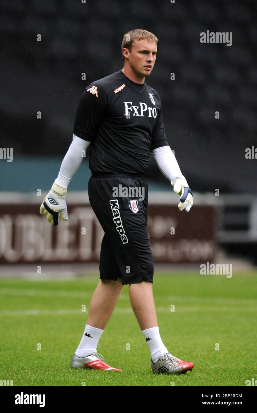 David Stockdale, Fulham goalkeeper Stock Photo - Alamy