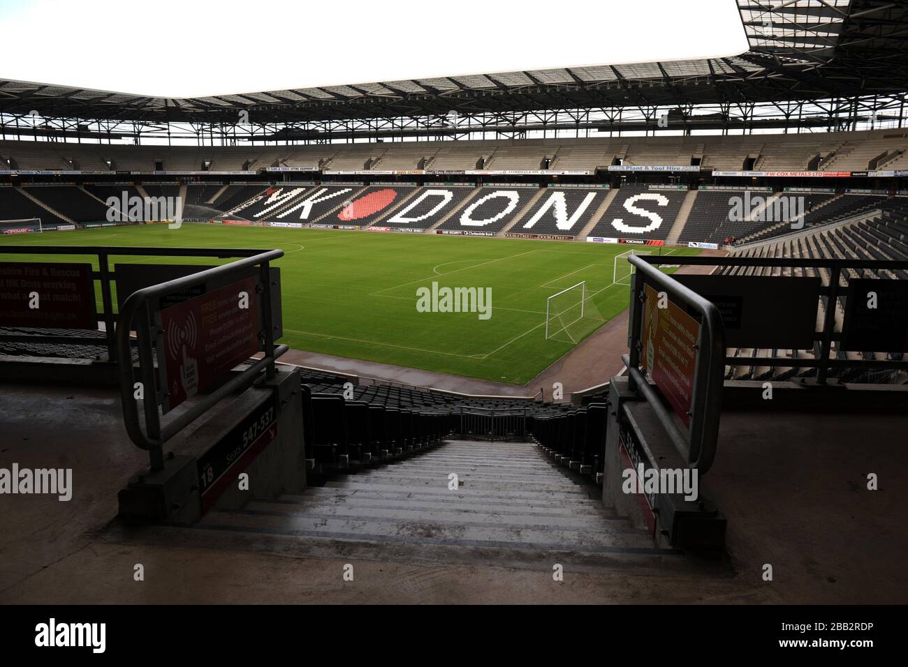 General view of the stadium:mk Stock Photo - Alamy