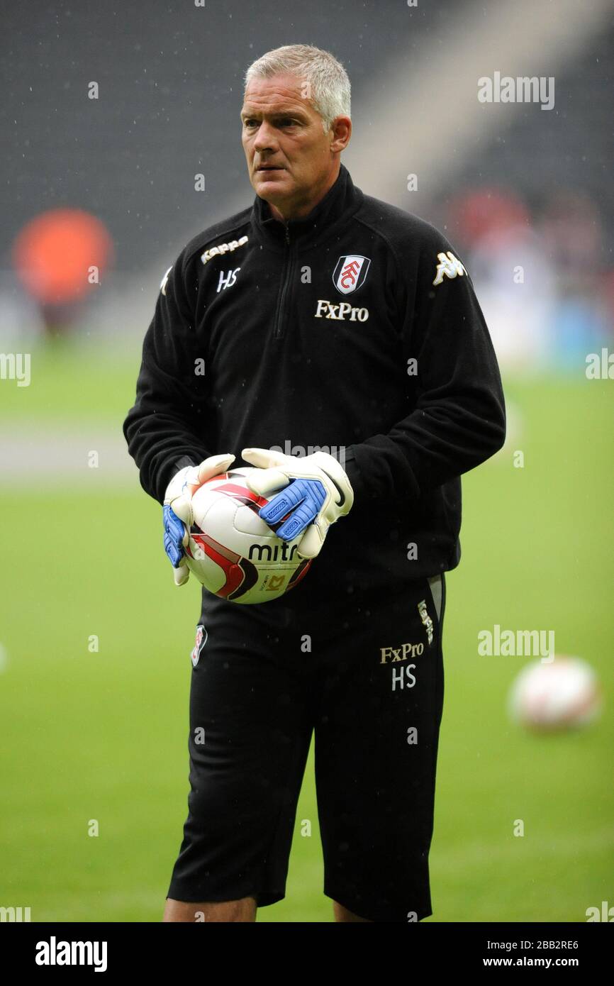 Hans Segers, Fulham goalkeeping coach Stock Photo - Alamy