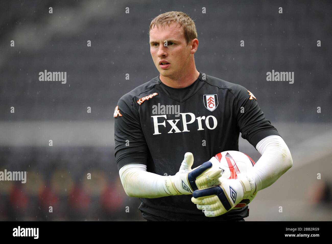 David Stockdale, Fulham goalkeeper Stock Photo - Alamy