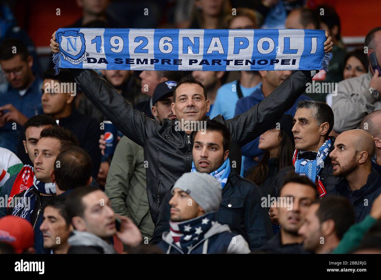 Napoli fans in stands hi-res stock photography and images - Alamy