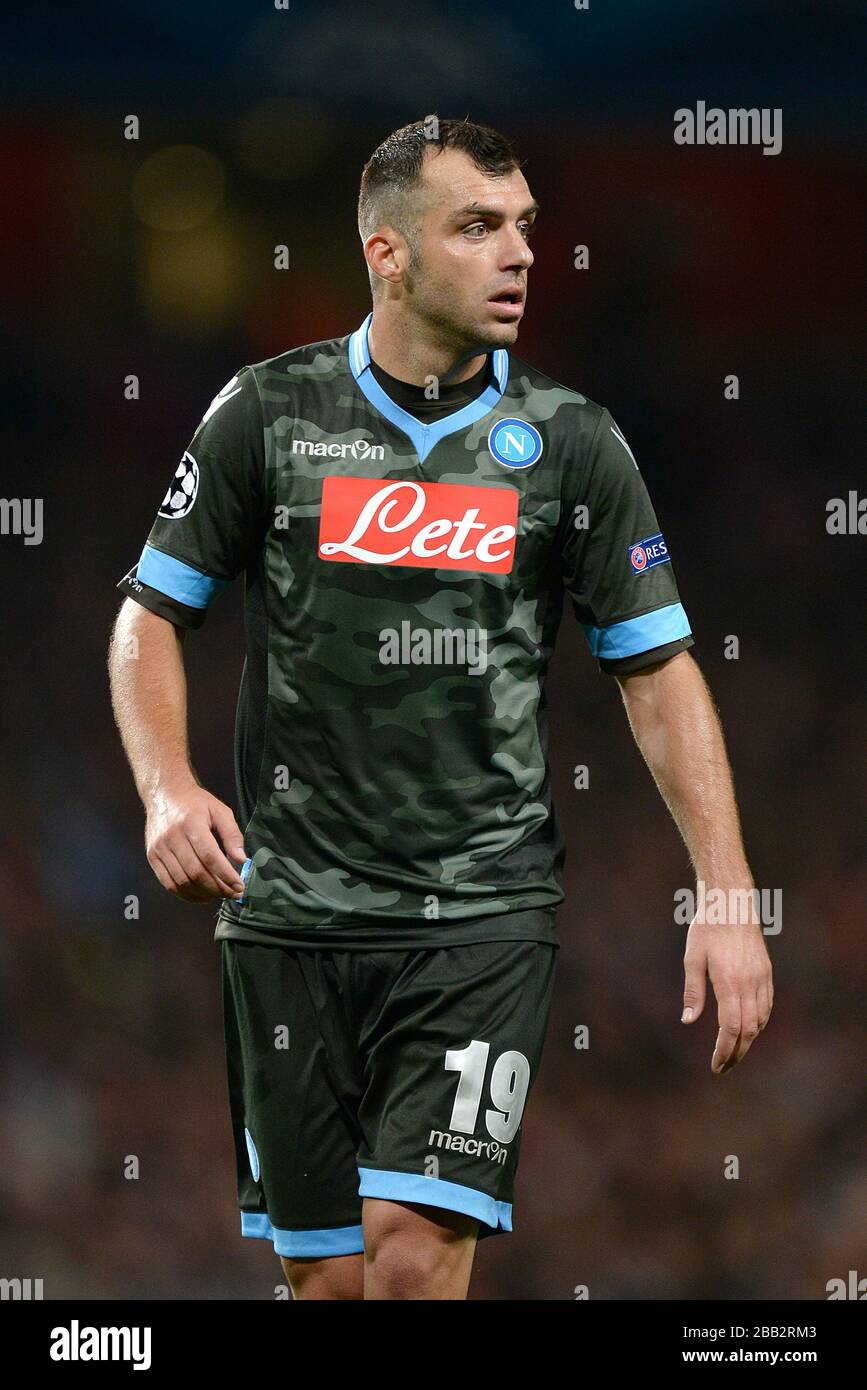 Goran Pandev, Napoli Stock Photo - Alamy